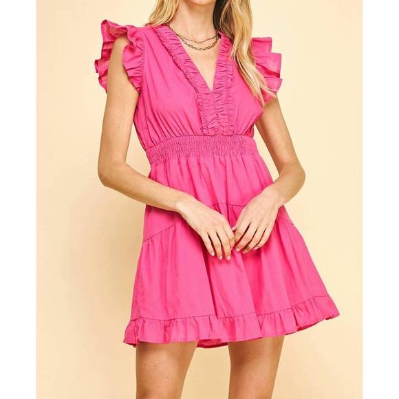 Pinch | Dresses | New Pinch Arianna Mini Dress In Pink | Poshmark